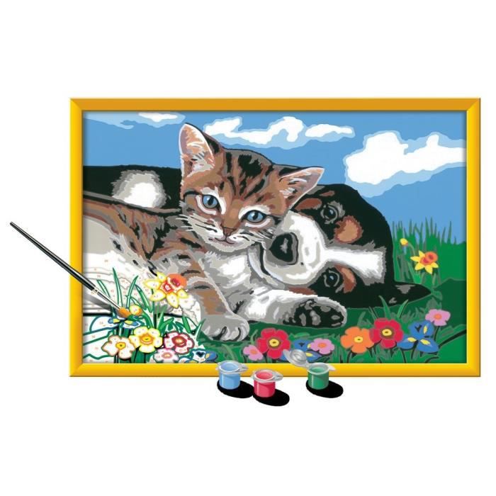 Numéro d'art - grand - Une belle amitié - Ravensburger | Bebeboutik Numéro d'art - grand - Une belle amitié - Ravensburger | Bebeboutik