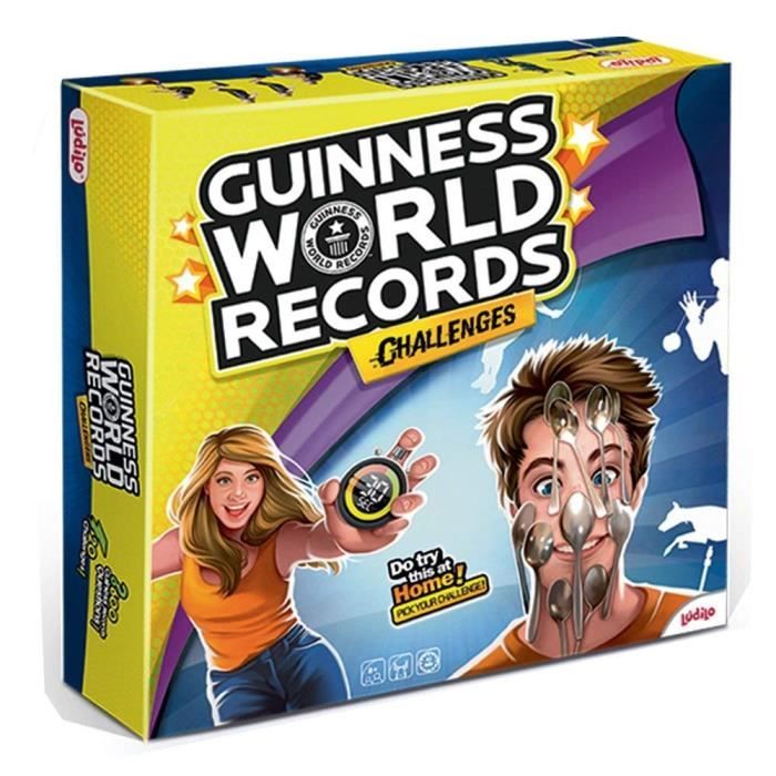 Bebeboutik - Jeu de société Guinness World Records Challenges Bebeboutik - Jeu de société Guinness World Records Challenges
