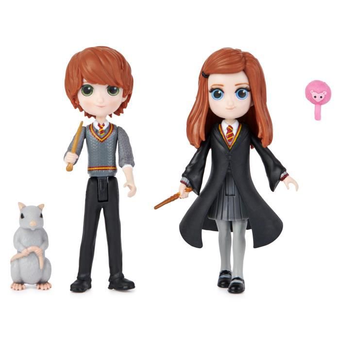 Figurines articulées Harry Potter - Pack Amitié Ron & Ginny Magical ... Figurines articulées Harry Potter - Pack Amitié Ron & Ginny Magical ...