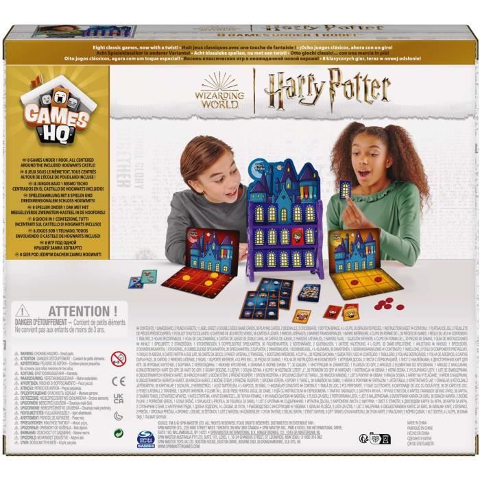 Bebeboutik - Harry Potter Jeu de 8 jeux de société Bebeboutik - Harry Potter Jeu de 8 jeux de société